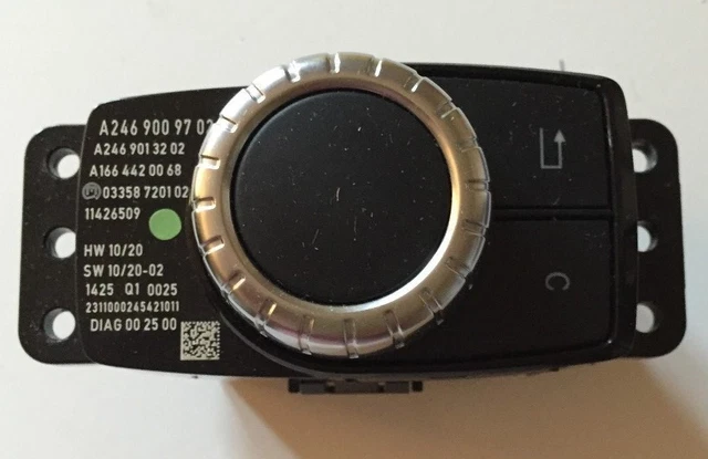 MERCEDES BENZ W176 A-Class Control Unit Audio/Command Control Unit ...