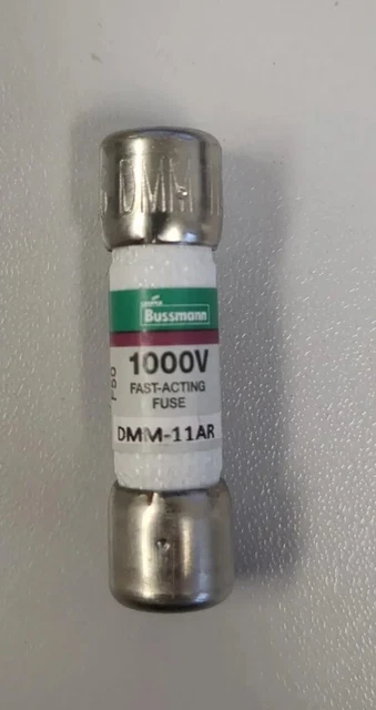 1X BUSSMANN / Eaton DMM-11AR DMM11AR Sicherung Multimeter EUR 9,00 ...