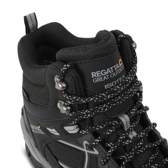REGATTA MENS WALKING Boots Waterproof Samaris iii Lace Up black granite ...