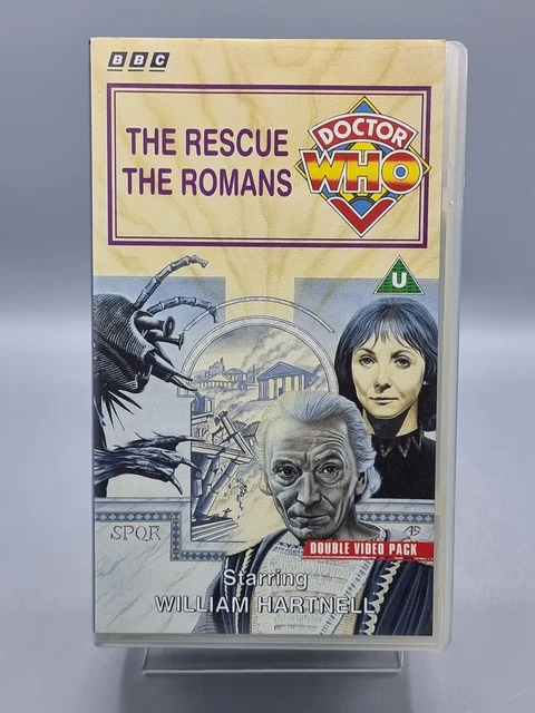 DOCTOR WHO : The Rescue / The Romans VHS - Double Pack - BBC - Hartnell ...