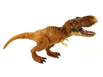 JURASSIC WORLD ELECTRONIC Tyrannosaurus Rex Stomp & Strike T-Rex Hasbro ...