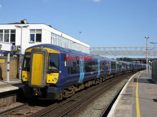 PHOTO CLASS 375 Electrostar 4-Car Emu No 375 601 View 2 At Gillingham ...