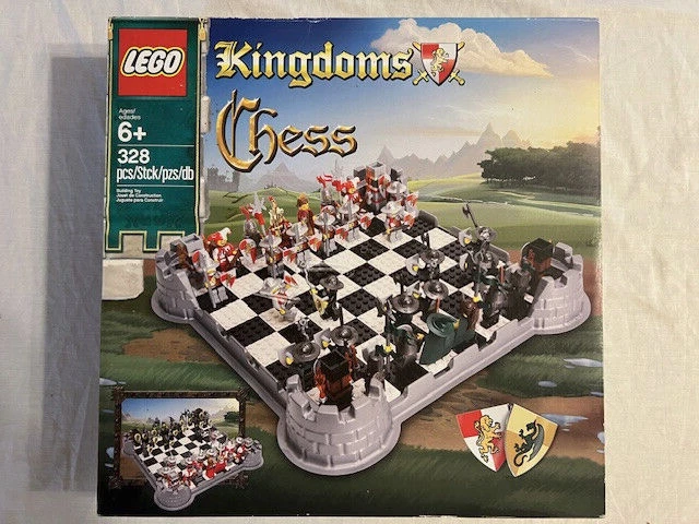 LEGO KINGDOMS CHESS Set -Complete with Mini Figures £175.00 - PicClick UK