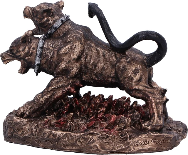 NEMESIS NOW CERBERUS the Three Headed Hound of Hades Figurine, Resin ...