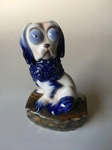 BING AND GRONDAHL B&G 2105 Tinderbox dog with eyes as big as tea cups £ ...