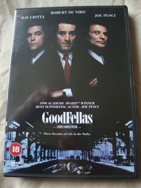 DVD GOODFELLAS ROBERT De Niro VIOLENT (1990) SUPERBE CRIME/MOBSTER ...