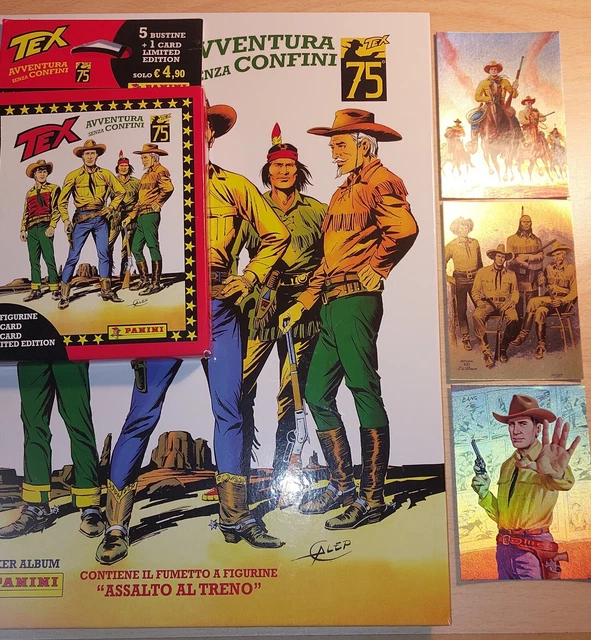 TEX LIMITED EDITION PANINI CARD - ALBUM E Multipack Vuoto EUR 32,00 ...