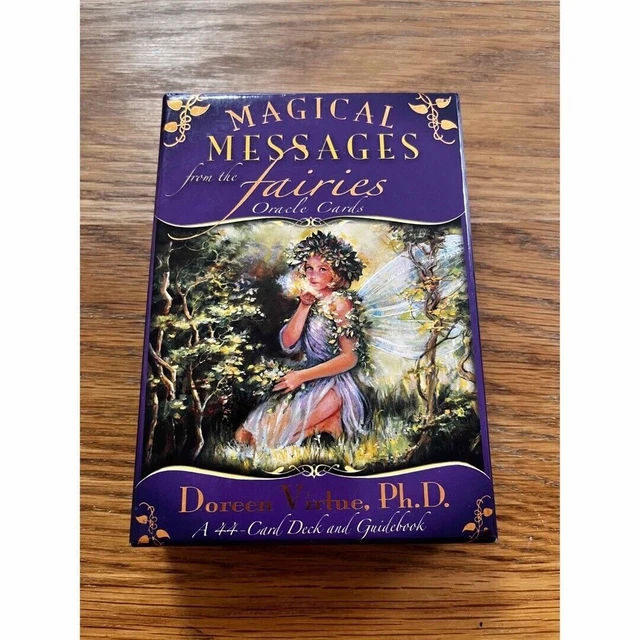 GOLD-RIMMED MAGICAL FAIRY Oracle Card Doreen Virtue $216.83 - PicClick AU