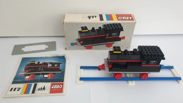 LEGO SYSTEM CLASSIC Vintage Train Railroad 117 1960's 60's 60's Boxed ...