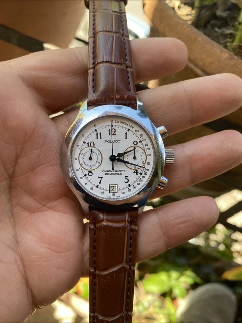 VINTAGE POLJOT 3133 CHRONOGRAPH Watch Poljot £170.37 - PicClick UK