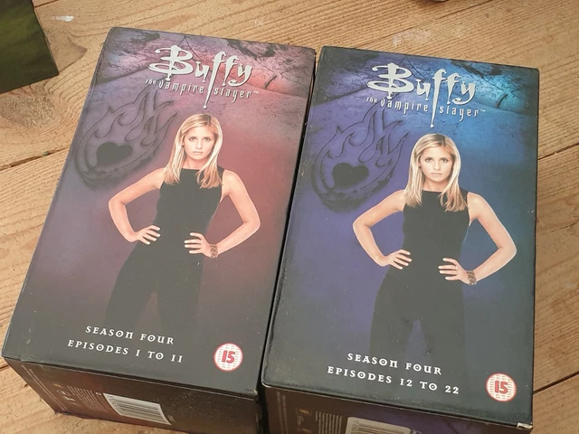 BUFFY THE VAMPIRE Slayer VHS Boxset Season Four Episode 1 -22 Video ...