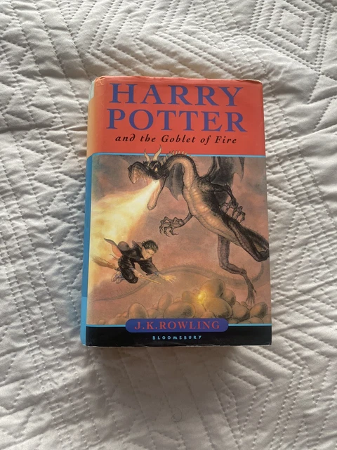 HARRY POTTER GOBLET of Fire JK Rowling 1st edition Hardback book 2000 £ ...