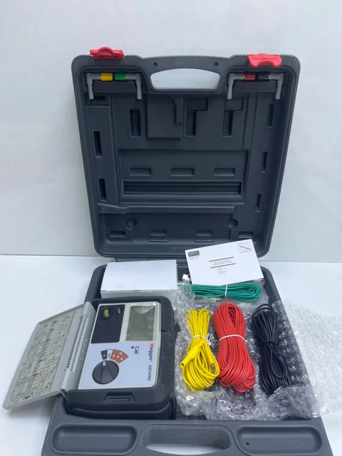 MEGGER DET4TR2 - Rechargeable Four Pole Soil Resistivity Testing Kit £ ...