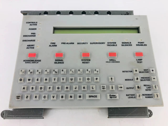 SECURITY SIGNALING KDM-R2 Notifier Keypad Display Module £284.78 ...