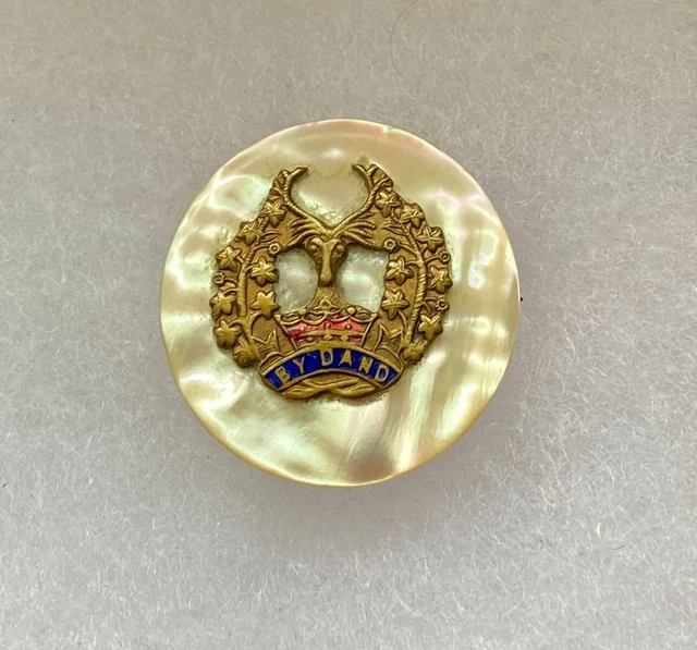 SCOTTISH WW1 GORDON Highlanders BYDAND Regimental Sweetheart Brooch ...