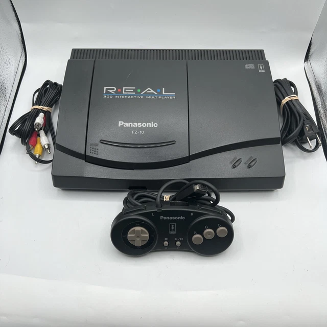 3DO JAPANESE FZ-10 Model Panasonic REAL 3DO Console with 1 Control Pad ...