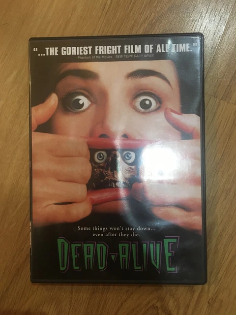 DEAD ALIVE DVD Peter Jackson Super Rare Deleted Timothy Balme Brain ...