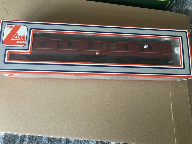 LIMA BR MK1 Full Brake Gangway BR Maroon M25742 305342 OO boxed £12.94 ...