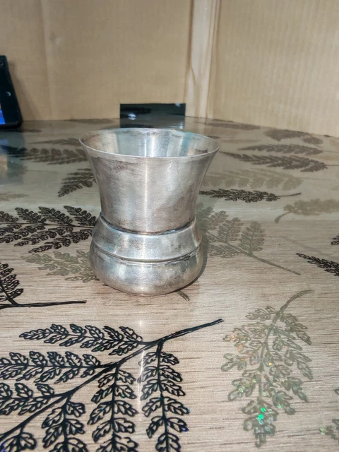 ANCIENNE MINI TIMBALE en métal argenté A Saisir EUR 10,90 - PicClick FR