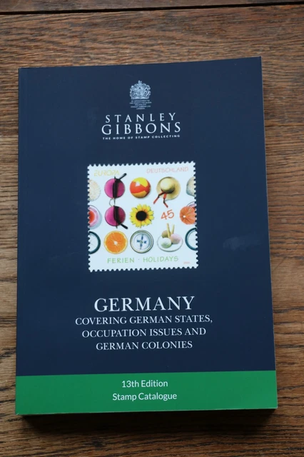 STANLEY GIBBONS STAMP CATALOGUE - GERMANY - 13th EDITION - 2022 - BRAND ...