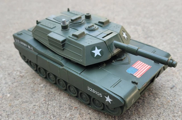 VINTAGE SOMA U.S. Army M-1 Tank, Hong Kong 1984 K.O. Transformer $9.60 ...