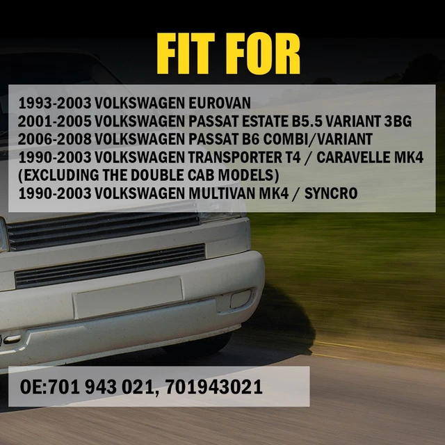 2X NO ERROR LED License Number Plate Light For VW Transporter T4 Passat ...