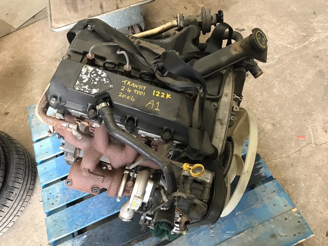 FORD TRANSIT MK6 2.4 Tddi Engine Complete D2Fa Code With Diesel Pump ...