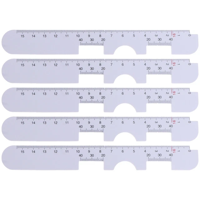 5PCS PD RULERS Optician Ruler Pupil Distance Measuring Ruler £8.65 ...