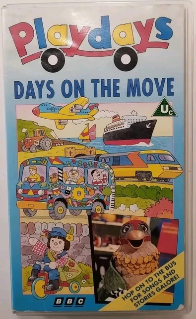 PLAYDAYS - DAYS On The Move - VHS Tape (1992) - Free Delivery £13.00 ...