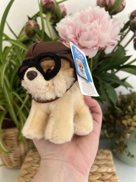 GUND ITTY BITTY Boo Pilot Aviator World’s Cutest Pom Dog Soft Plush Toy ...