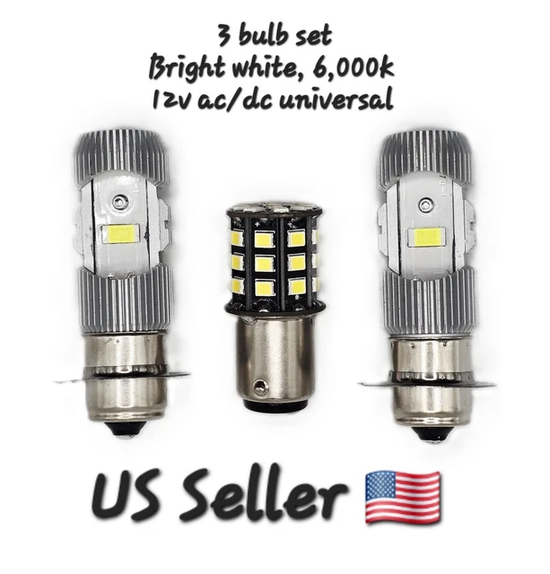 💡12V AC/DC LED Headlight Brake Light Kit for Polaris Predator 50 2007 ⬆ ...