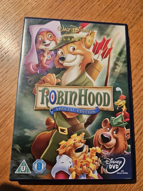 DISNEYS ROBIN HOOD Special Edition Dvd Retro Kids Disney EUR 7,98 ...