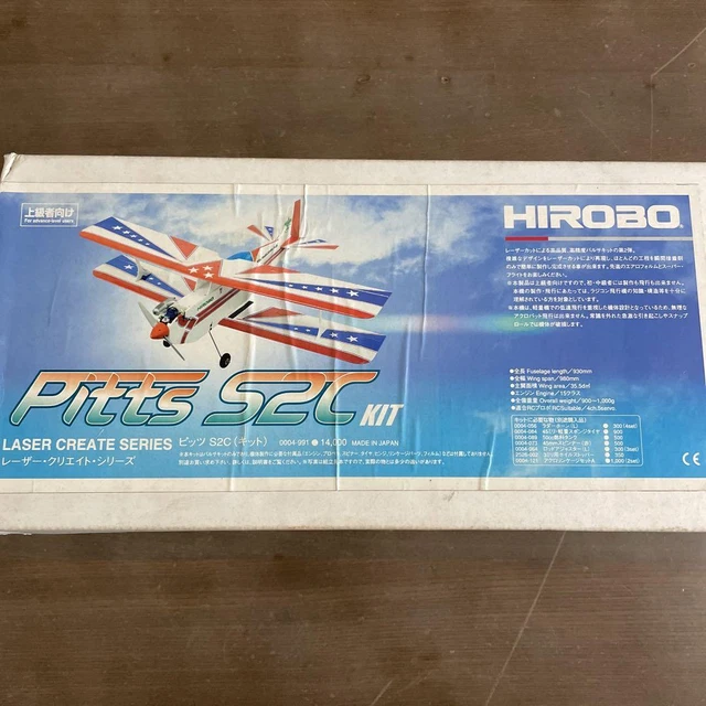 HIROBO RADIO CONTROLLED airplane pitts S2C $371.14 - PicClick AU