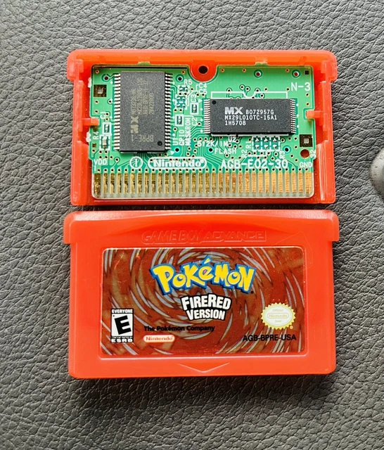 POKEMON: FIRERED VERSION (Game Boy Advance, 2004) Authentic Tested ...