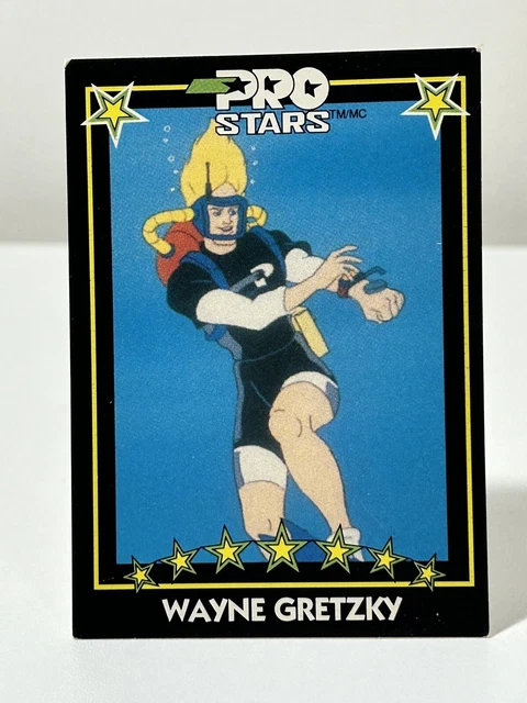 1991 PROSTARS CARTOON Show Wayne Gretzky Scuba Diver DIC Animation City ...