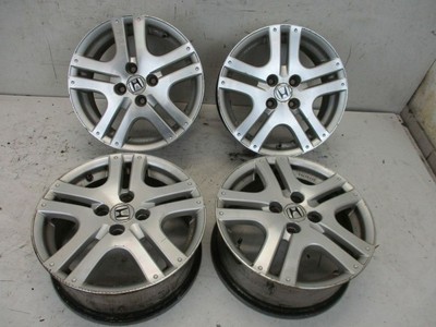 SET OF ALLOY Rims 4x 6x15 Inch et55 Lk 4x100 Honda Jazz II (GD _, GE3 ...