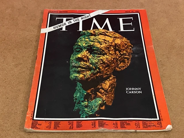 TIME MAGAZINE 19/5/1967 Johnny Carson, Rudolph Nureyev, £9.99 - PicClick UK