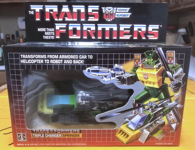 TRANSFORMERS G1 DECEPTICON Triple Changer Octane Misb! Us Seller Very ...