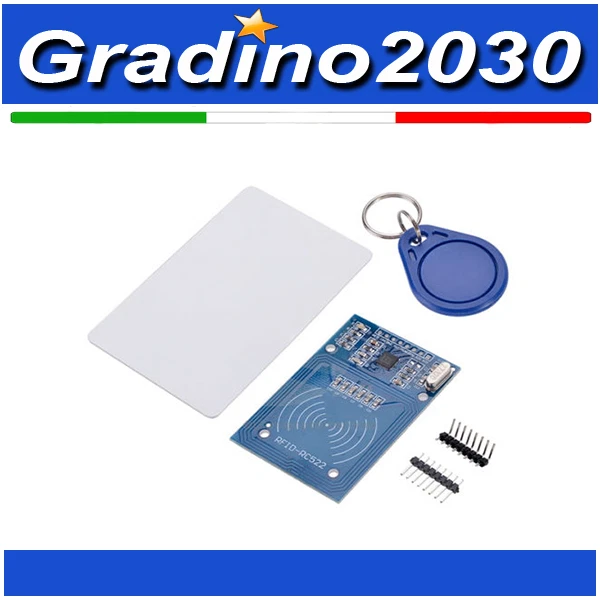 MODULO LETTORE RC522 Rfid Mifare Con Tag Card E Tag Portachiave Arduino ... MODULO LETTORE RC522 Rfid Mifare Con Tag Card E Tag Portachiave Arduino ...