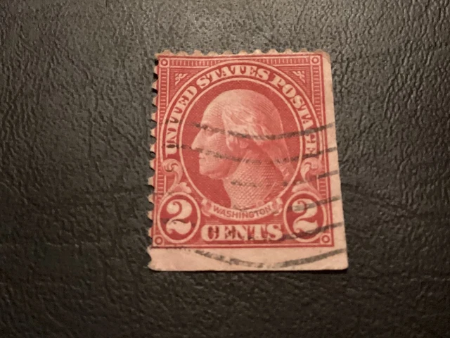 VERY RARE - US Postage George Washington ‘ Two 2 Cent Red Stamp ‘ . EUR ...