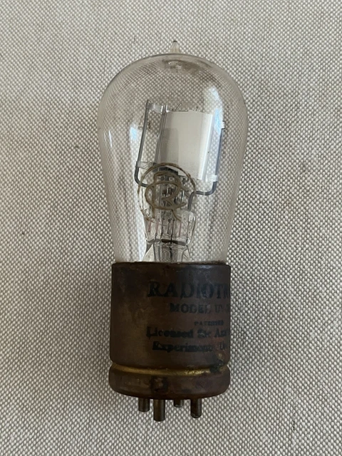 VINTAGE RADIOTRON UV-201 Antique 1920's Radio Tube $34.43 - PicClick CA