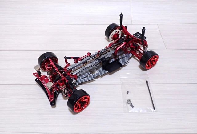 1/10 OVERDOSE LIMITED Vacula Red Silver Carbon Ver Awd Drift Chassis ...