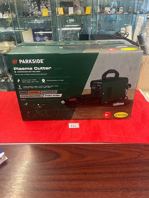 PARKSIDE PLASMA CUTTER PPS 30 C2 230V / 50Hz Adjustable Cutting Current ...