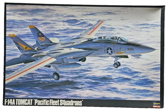 GRUMMAN F-14A TOMCAT 'Pacific Fleet Squadrons' Hasegawa P18 Maßstab 1: ...