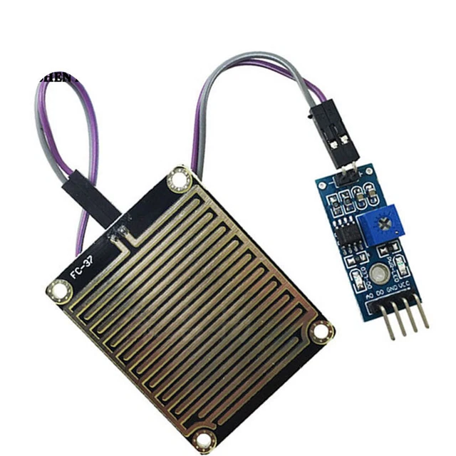 SNOW RAINDROPS DETECTION Sensor Module Rain Weather Module Humidity For ...