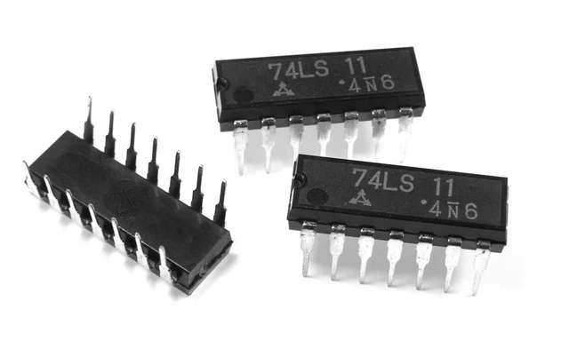 74LS11 (SN74LS11N) TRIPLE 3-Input AND Gate 74LS11 IC (2 pcs) EUR 2,03 ...