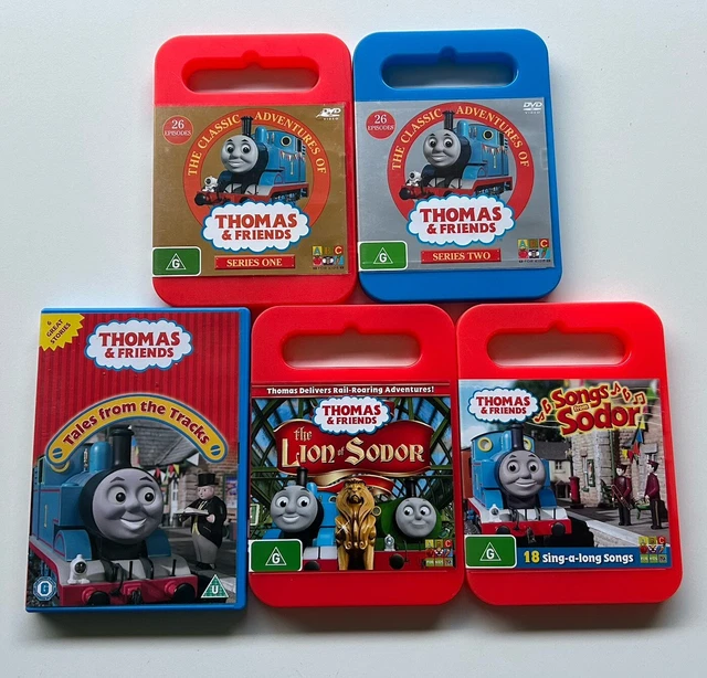 THOMAS AND THE Tank Engine DVD x5 Kids Bundle Series 1 & 2 Tales And ...