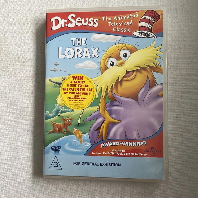 The Lorax Animated Dr Seuss Sing Along Classics Vhs Tape 1972 Cbs