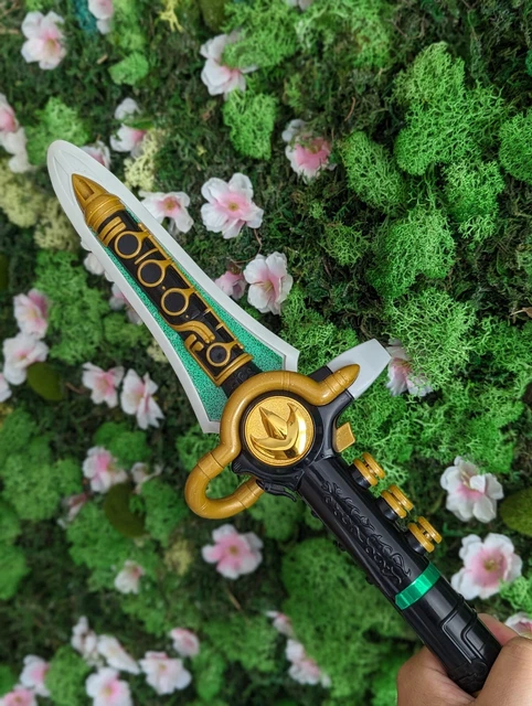 MIGHTY MORPHIN POWER Rangers Green Ranger Dagger-original Working (no ...