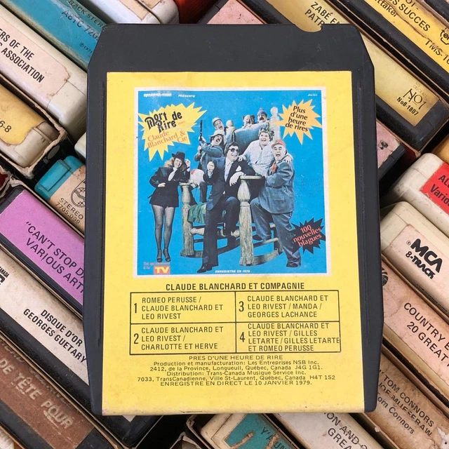 CLAUDE BLANCHARD ET Compagnie 1979, Lear Jet Stereo 8 Track French ...